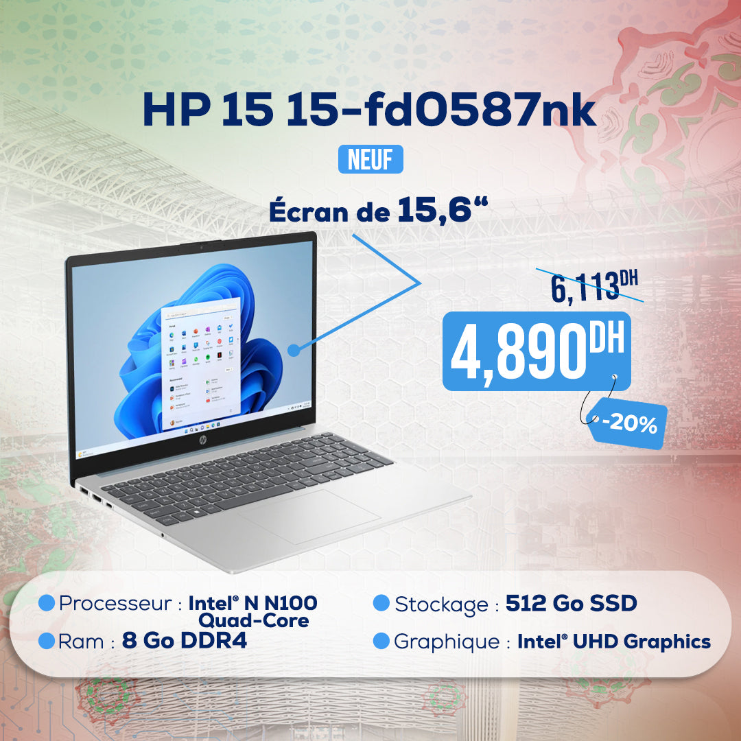 HP 15 15-fd0587nk Intel N N100 Turbo Boost – MAYDAN
