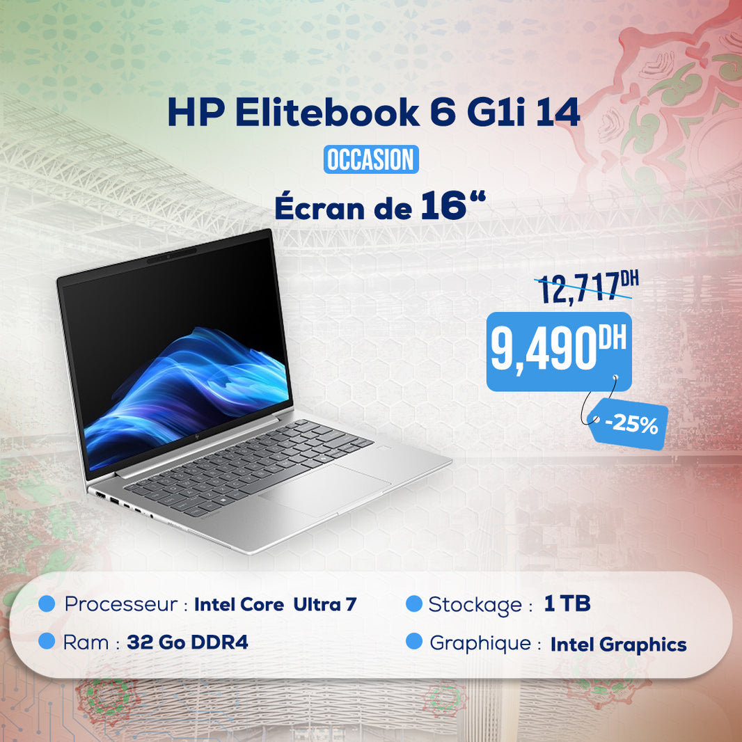 HP Elitebook 6 G1i 14 Ultra 7 255h – MAYDAN